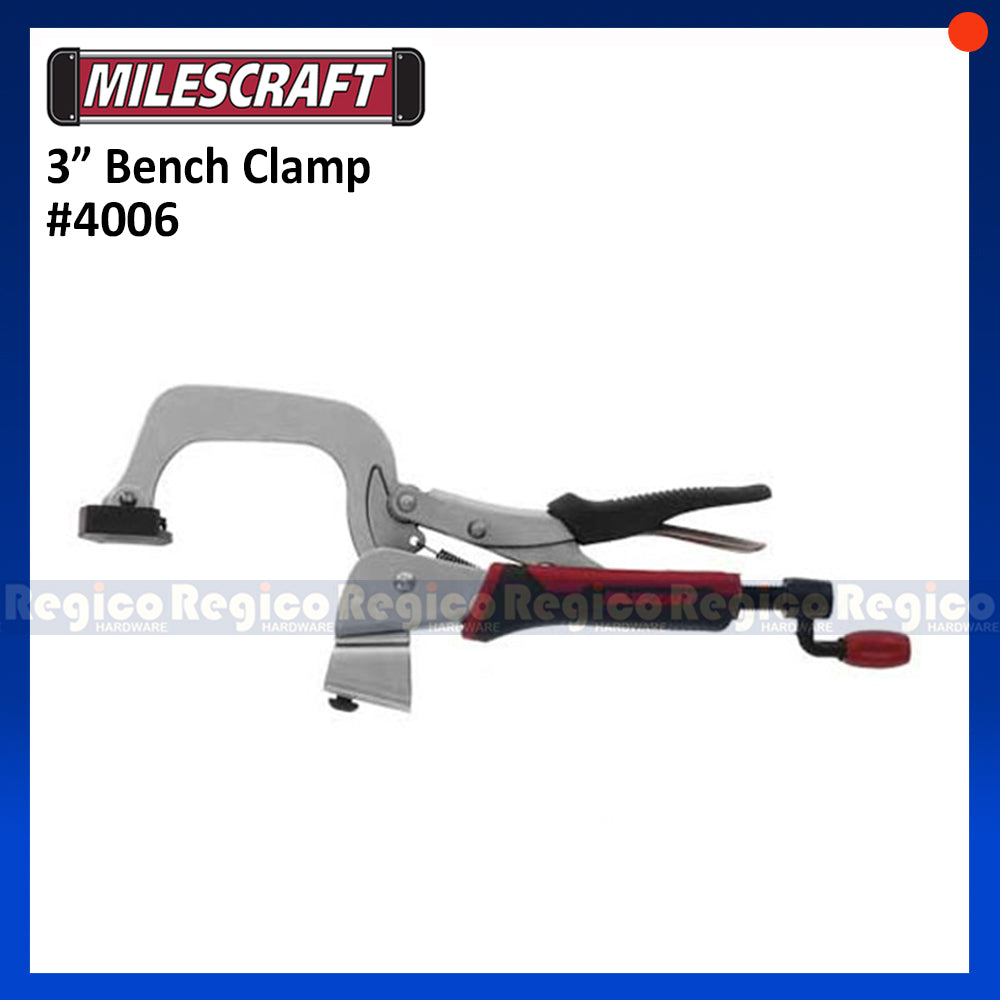 Milescraft 3 inch Bench Clamp (4006) – PJRegico Hardware
