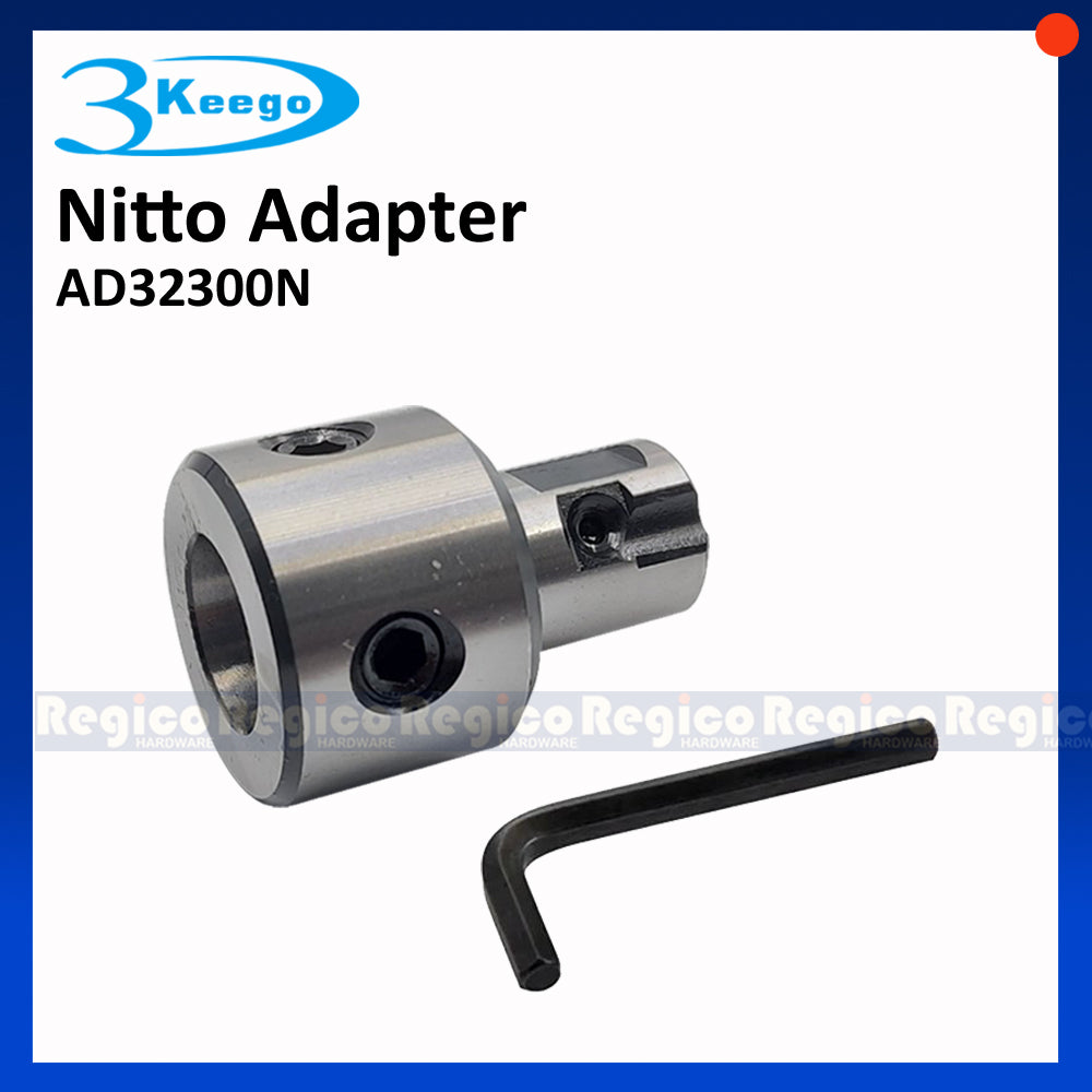 3KEEGO Nitto Shank to Weldon Shank Adapter AD32300N – PJRegico Hardware
