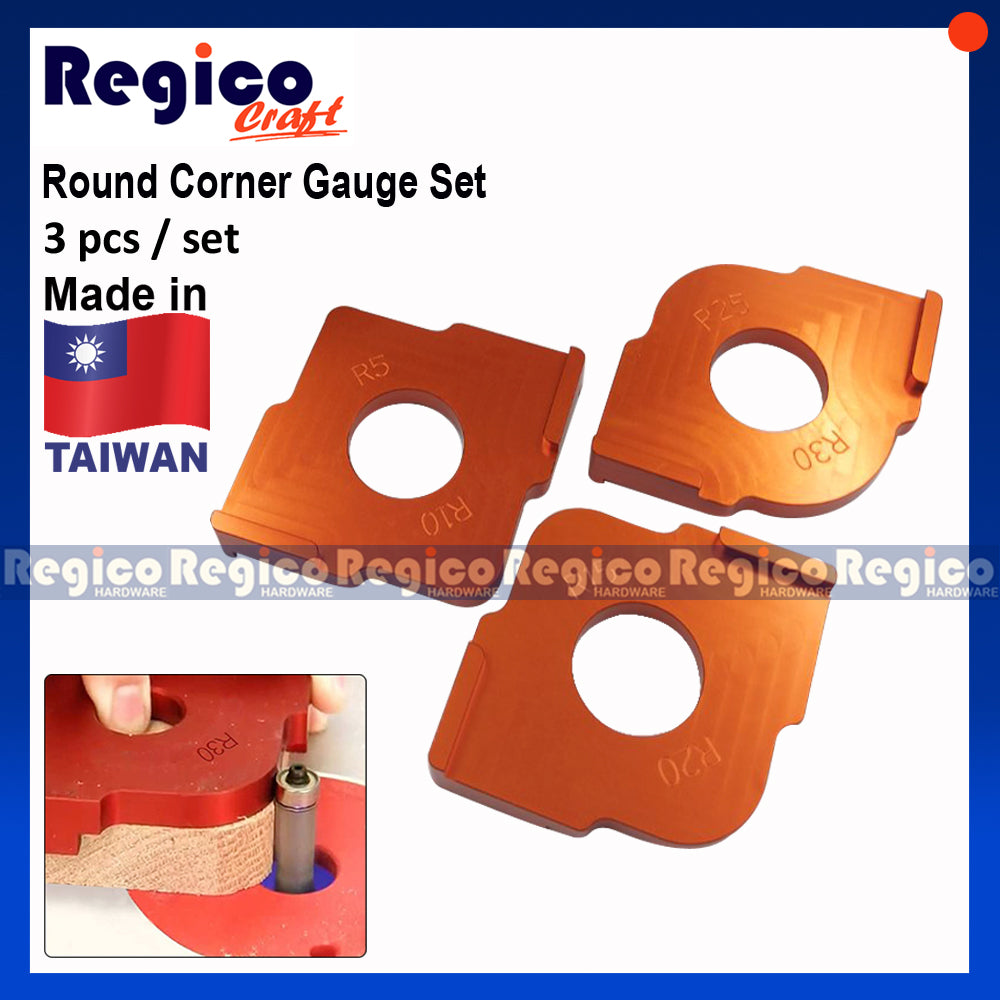 Regicocraft Round Corner Gauge Set (3pcs/set) #00929 – PJRegico Hardware