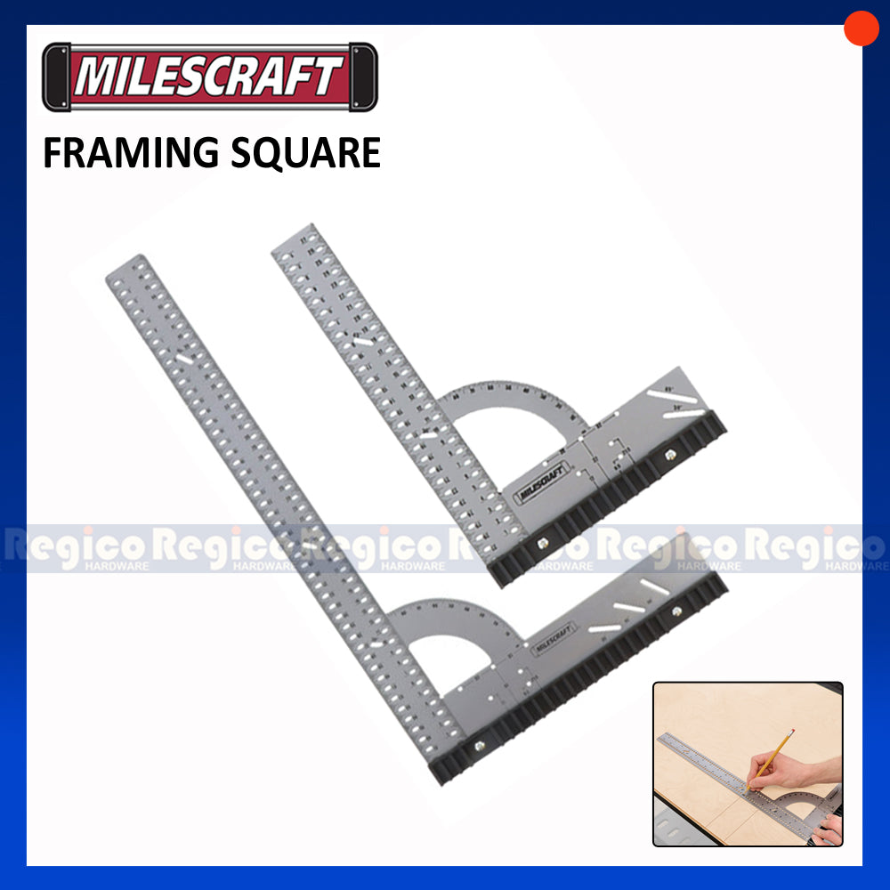 Milescraft Framing Try Square Metric Imperial – PJRegico Hardware