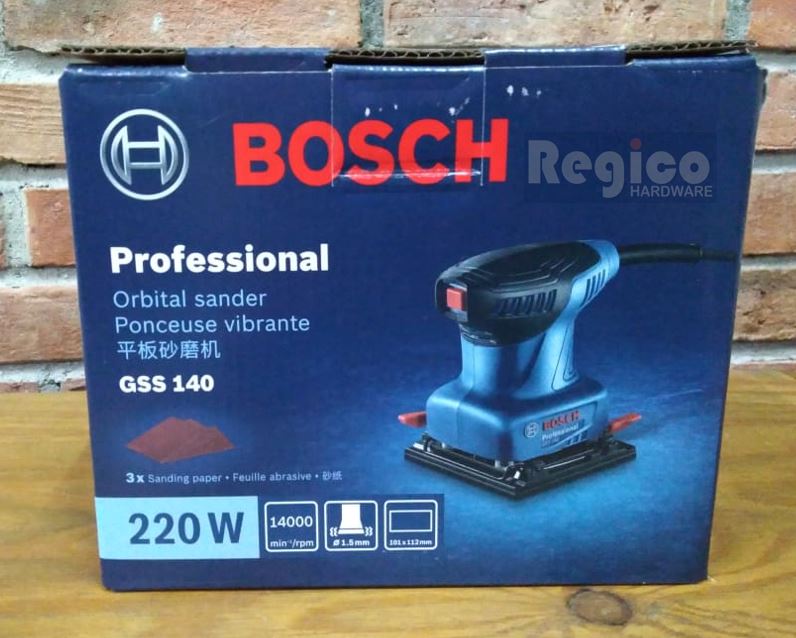 BOSCH GSS 140 Finishing Orbital Electric Palm Sander Genuine Original ...