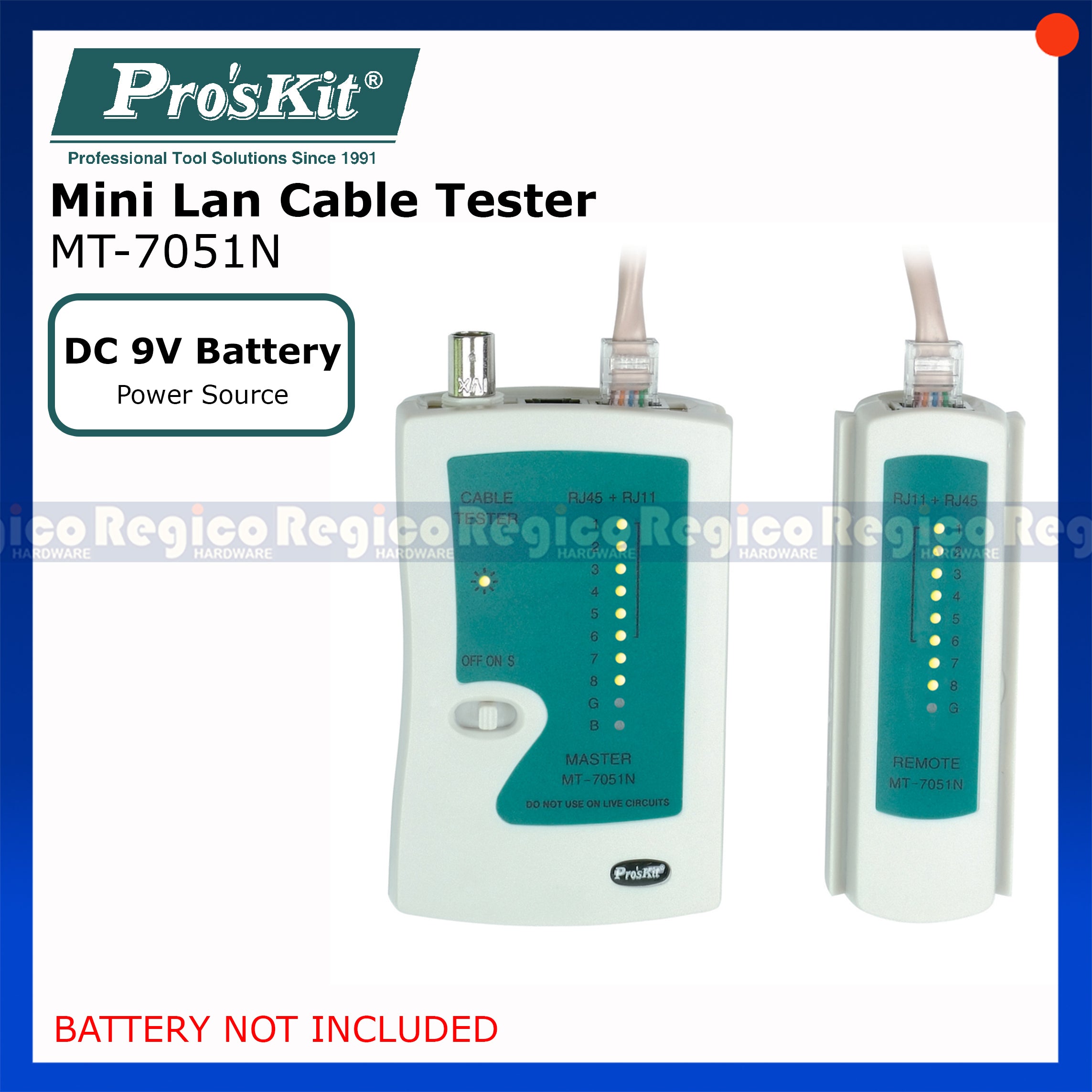 Proskit Mini LAN Multi Modular Tester MT-7051 – PJRegico Hardware