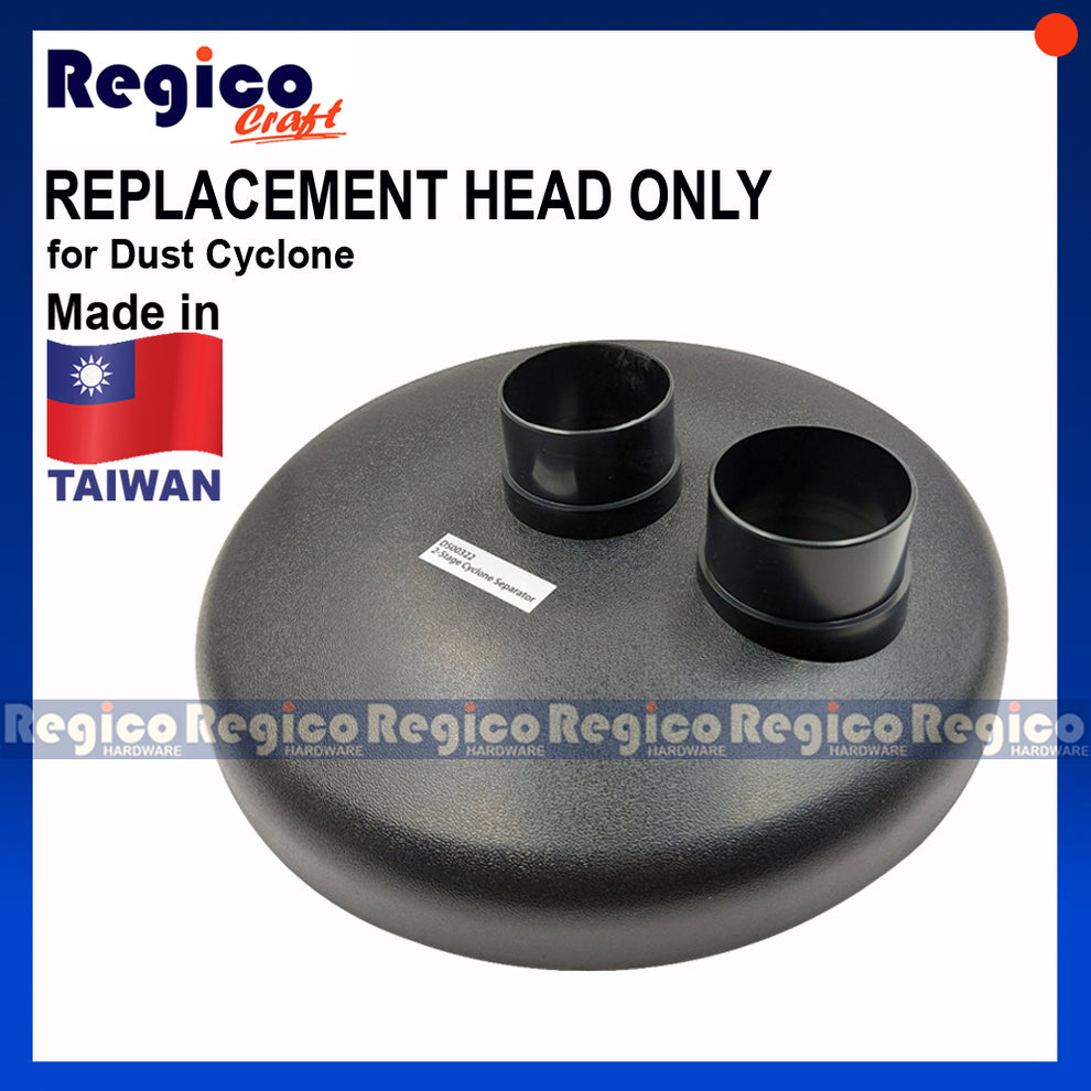 REGICOCRAFT Replacement Head for Dust Cyclone #00322 – PJRegico Hardware